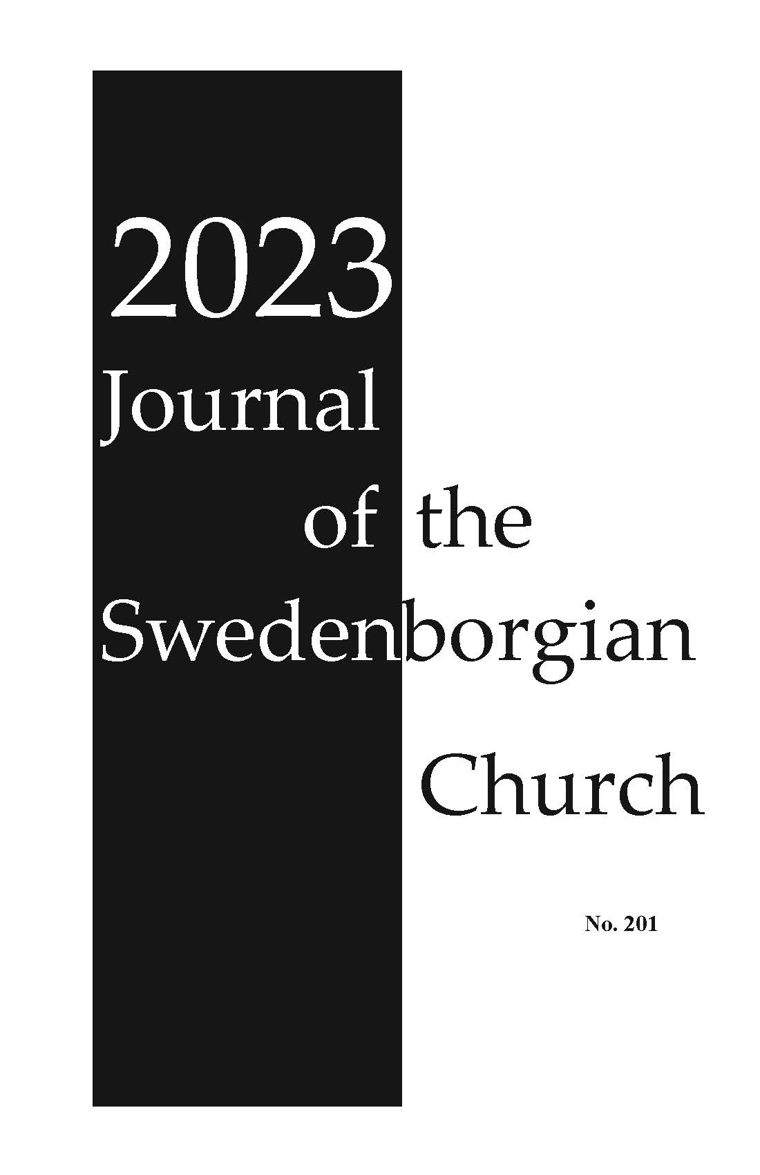 2023 Journal is now available | The Swedenborgian Church of North America